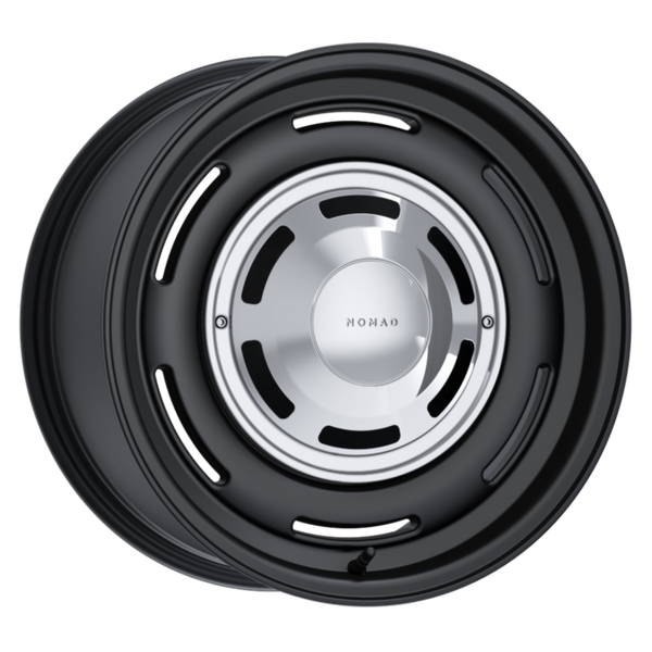 504 Field Satin Black – Nomad Wheels