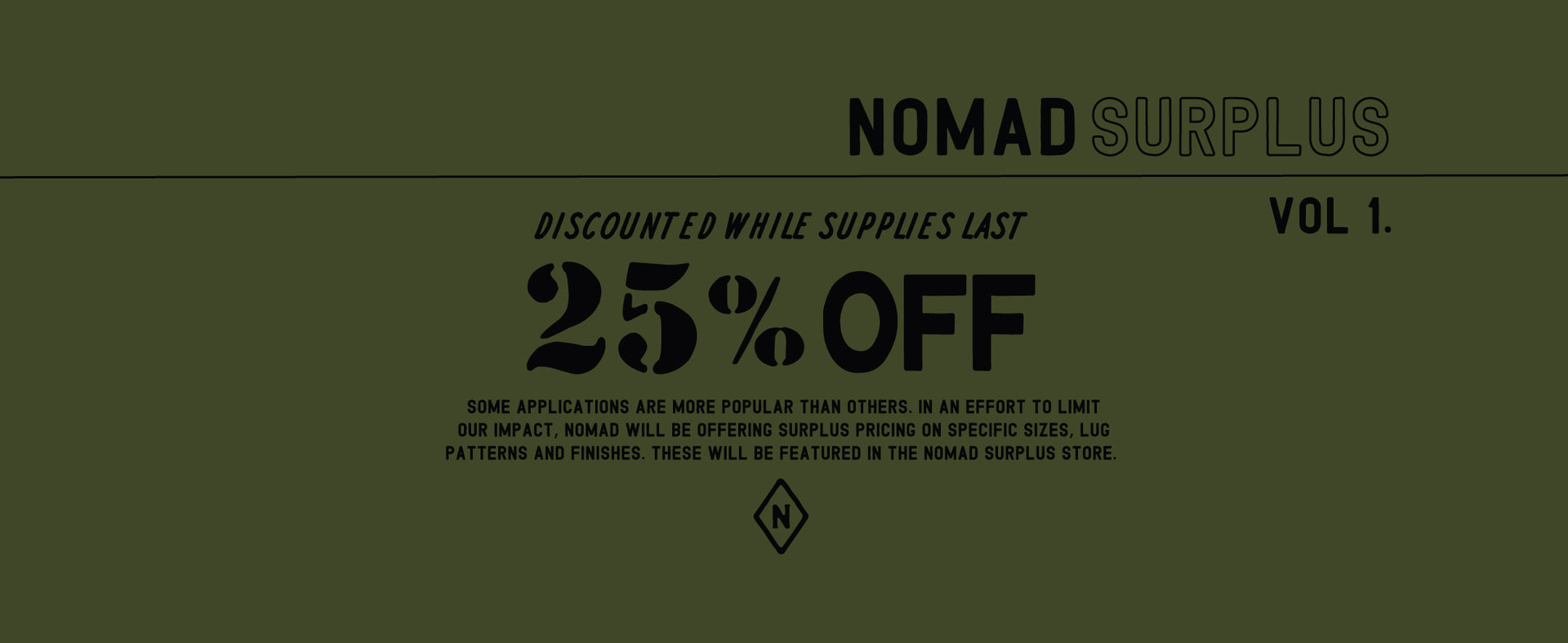 NOMAD SURPLUS STORE – Nomad Wheels