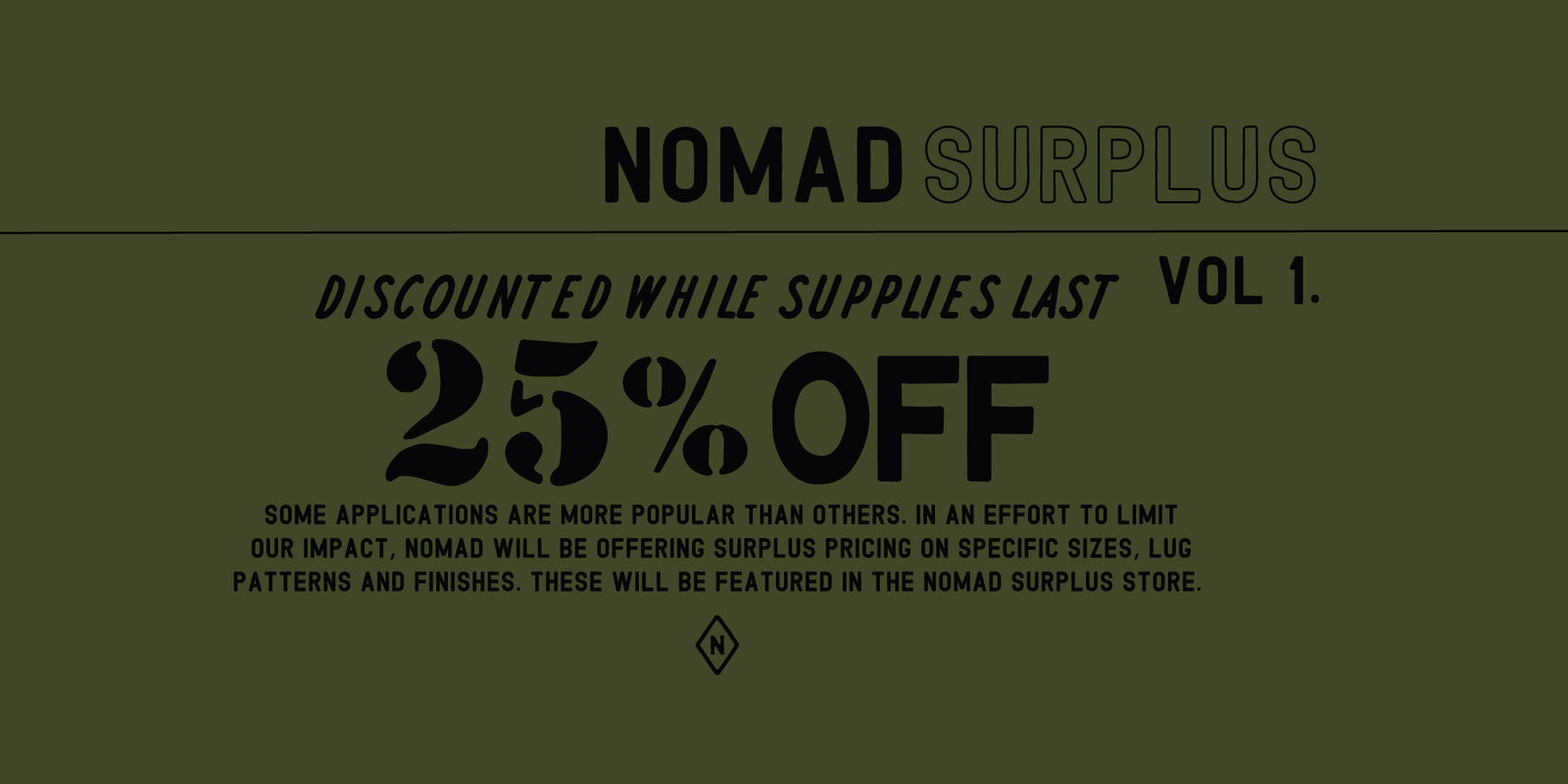 NOMAD SURPLUS STORE – Nomad Wheels